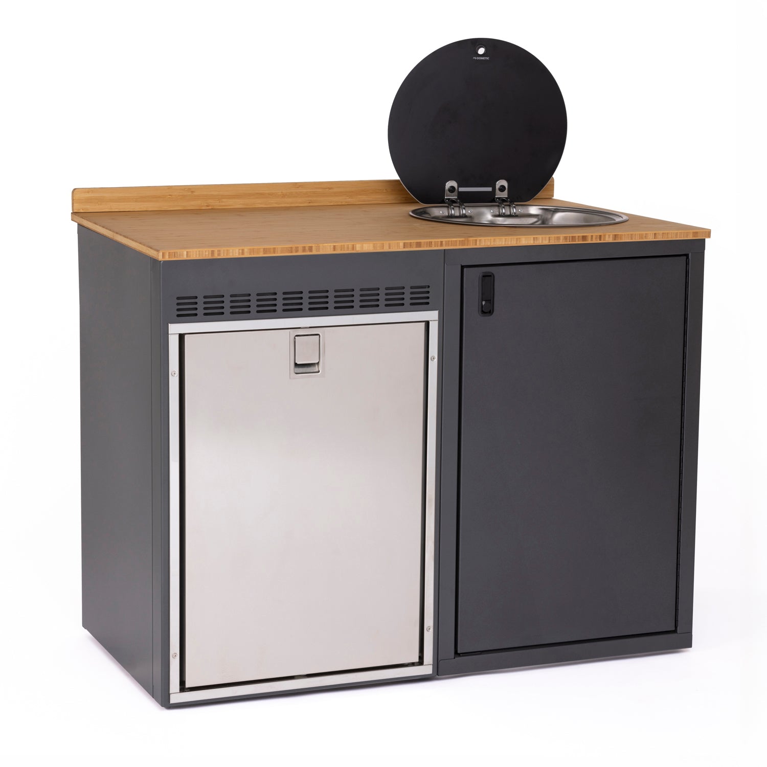 48in Galley - Isotherm 130 Fridge Base Cabinet – RackUp+Go